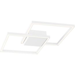 NOVA LUCE LED Deckenleuchte »BILBAO« LED-Modul 1 Stk. Warmweiß Weiß
