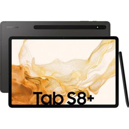 Samsung Tablet »Galaxy Tab S8+« (31, 5 cm / 12, 4 ′′) Android 256 GB WQXGA+ ) graphite Ladeadapter nicht im Lieferumfang, bitte gleich mitbestellen