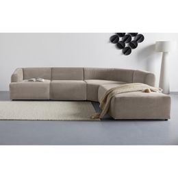 LeGer Home by Lena Gercke Ecksofa »LYZA L-Form links/rechts, Modularsofa "XL", Maße B/T/H: 287/267/74 cm« aus 4 Modulen, zusammen oder einzeln...