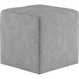 COTTA Hocker &raquo;Cuby&laquo; Sitzw&uuml;rfel, Cube, Sitzhocker grau 100% Polyester