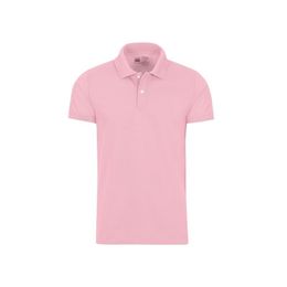 TRIGEMA Poloshirt »Slim Fit Poloshirt aus DELUXE-Piqué« 1 Stk. tlg. rosé M M DELUXE-Piqué-Qualität