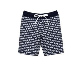 TRIGEMA Bermudas »Shorts mit modischem Pünktchen-Muster« navy 104 - Normalgrößen Normalgrößen 104 DELUXE-Single-Jersey