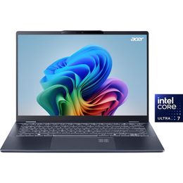 Acer Notebook »SF14-51-75E9« 35, 6 cm / 14 ′′ Intel Core Ultra 7 ARC140V 1.000 GB SSD Steam Blue