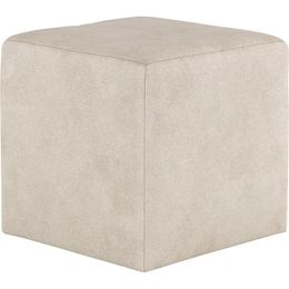 COTTA Hocker &raquo;Cuby&laquo; Sitzw&uuml;rfel, Cube, Sitzhocker beige 100% Polyester