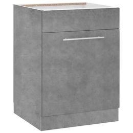Wiho-K&uuml;chen wiho K&uuml;chen Sp&uuml;lenschrank &raquo;Flexi2&laquo; Breite 60 cm grau