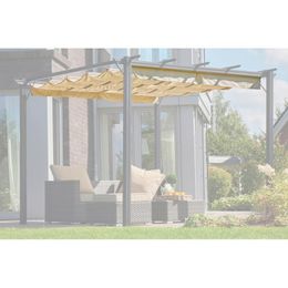 Konifera Pavillon-Ersatzdach &raquo;f&uuml;r Pergola "Tilos 3x3"&laquo; Stoffma&szlig; ca. 240x240cm, mit PU-Beschichtung natur