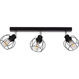 BRITOP LIGHTING Deckenleuchte »Phiphi« E27 1 Stk. Dekorative Leuchte aus Metall, passende LM E27 / exkl, Made in Europe schwarz 0