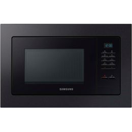Samsung Mikrowelle »MG20A7013CB/EG« Grill Mikrowelle Garen, Backen & Grillen mit pflegeleichten Keramik-Emaille Innenraum schwarz