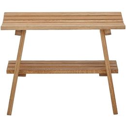 MCA furniture Sitzbank »BANTRY Bank B3-60« naturfarben + naturfarben Kompakte Abmessungen: Mit einer Breite von 60 cm, einer Höhe von 45 cm und...