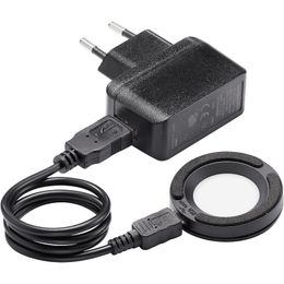 ETT Solaruhr-Schnellladelampe bestehend aus Ladelampe, Ladekabel mit USB-Anschluss & Adapter, 3 Stk. tlg. Ladegerät, für alle Solaruhren geeignet,...