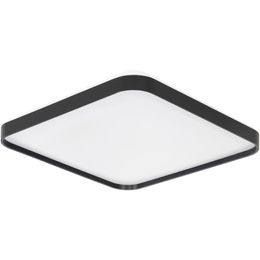 NOVA LUCE LED Deckenleuchte »ATHOS« LED-Modul 1 Stk. Warmweiß Schwarz