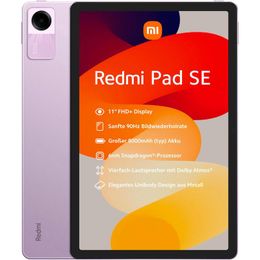 Xiaomi Tablet »Redmi Pad SE 4+128GB« (27, 94 cm / 11 ′′) Android 128 GB Full HD+ ) Lavendel Qualcomm Snapdragon 870 - 6 nm Hochleistungsprozessor...