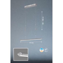 Fischer und Honsel FISCHER & HONSEL LED Pendelleuchte »Beat TW« LED-Modul 1 Stk. Neutralweiß Warmweiß aluminiumfarben