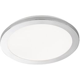 Fischer und Honsel FISCHER & HONSEL LED Deckenleuchte &raquo;Gotland&laquo; LED-Modul Warmwei&szlig; chromfarben