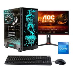 Hyrican Gaming-PC-Komplettsystem »Rockstar SET02321« 27 ′′ Intel Core i5 GeForce RTX 3070 16 GB RAM 1.000 GB SSD Windows 11, Intel Core i5-12400F,...