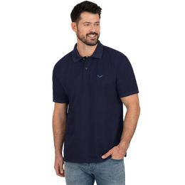TRIGEMA Poloshirt »Polo-Shirt 100% Biobaumwolle« 1 Stk. tlg. navy XL XL Klassische Schnittform