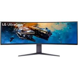 LG Curved-Gaming-Monitor »45GR65DC« 113 cm/45 ′′ 5120 x 1440 px DQHD 1 Reaktionszeit 200 Hz schwarz