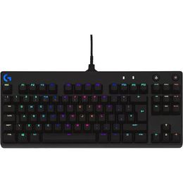Logitech Tastatur »G PRO Mechanical Gaming Keyboard Clicky - BLACK - US INT'L-Layout« () schwarz