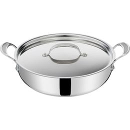 Tefal Servierpfanne »Jamie Oliver Cook's Classic, Schmorpfanne Induktion beschichtet« Edelstahl 1 Stk. tlg. Thermo-Signal bei idealer...