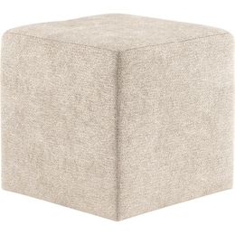 COTTA Hocker &raquo;Cuby&laquo; Sitzw&uuml;rfel, Cube, Sitzhocker grau 100% Polyester