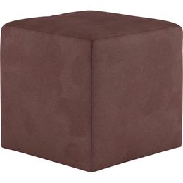 COTTA Hocker &raquo;Cuby&laquo; Sitzw&uuml;rfel, Cube, Sitzhocker braun 100% Polyester