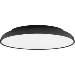 NOVA LUCE LED Deckenleuchte &raquo;LINUS&laquo; LED-Modul 1 Stk. Warmwei&szlig; Schwarz