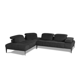 Calia italia Ecksofa »Skyline, Made in Italy, Design-Sofa, L-Form, mit Sitztiefenverstellung« verstellbare Armlehne und Kopfstütze für maximalen...