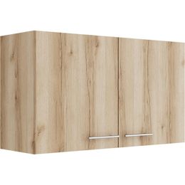 Optifit Hängeschrank »Bella« Breite 100 cm, 2 Türen, 1 Einlegeboden wildeiche/wildeiche