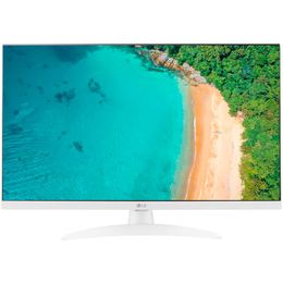 LG LED-Fernseher »27TQ615S-WZ.AEU« 69 cm/27 ′′ Full HD Smart-TV weiss Kombiniert Unterhaltung und Produktivität – ideal für Arbeiten, Streamen,...