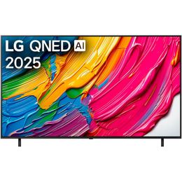LG QNED-Fernseher »75QNED80A6A« 189 cm/75 ′′ Smart-TV schwarz α7 Gen8 4K AI-Prozessor mit vielen AI-Funktionen für bestmögliche Bildqualität und...