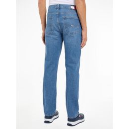 Tommy Jeans Slim-fit-Jeans »Ryan Regular Slim Straight« Slim‐Straight‐Jeans aus hochwertigem Denim regulärer Leibhöhe Denim Medium Obermaterial:...