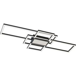 Fischer und Honsel FISCHER & HONSEL Deckenleuchte &raquo;Seth&laquo; LED-Modul 1 Stk. langlebige LED, dimmbar sandschwarz