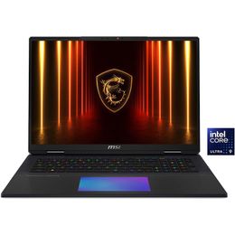 MSI Gaming-Notebook »Titan 18 HX AI A2XWJG-070« 45, 8 cm / 18 Intel Core Ultra 9 GeForce RTX 5090 schwarz