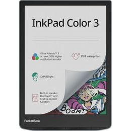 PocketBook E-Book »InkPad Color 3« (19, 8 cm / 7, 8 ′′) 32 GB E-Book Reader mit Lautsprecher und Bluetooth-Schnittstelle) Grau Leistungsstarker...