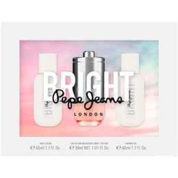 Pepe Jeans Duft-Set »PJ BRIGHT Gift Set EDP 30ml + Body Lotion 60ml + Shower Gel 60ml« rosa Duft-Set für Frauen von Pepe Jeans