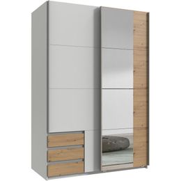 wimex Schwebetürenschrank »Emden moderner Kleiderschrank mit Spiegel und Schubladen BESTSELLER« Schlafzimmer Schrank Garderobenschrank mit...