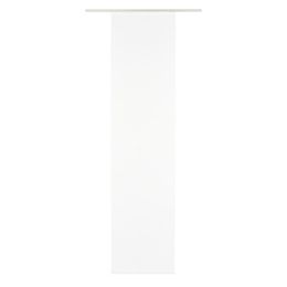 Gardinia Schiebegardine &raquo;Fl&auml;chenvorhang Natur-optik&laquo; Klettband 1 Stk. tlg. ohne Paneelwagen wei&szlig; Obermaterial: 80% Papier, 20% Polyester 245 cm