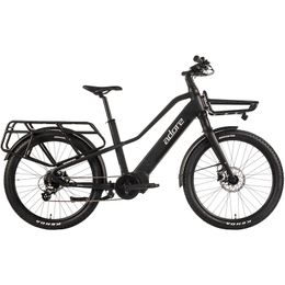 Adore »28" Alu Urban E-Bike CX-501 Mittelmotor 85NM / 15Ah Schwarz matt« 8 Gang Shimano Altus Schaltwerk Kettenschaltung Mittelmotor 250 W...