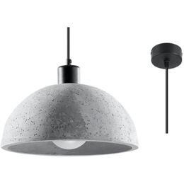 SOLLUX LIGHTING Hängeleuchte »PABLITO« E27 1 Stk. Slush -Einstellung grau 0