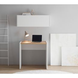 Inosign B&uuml;rom&ouml;bel-Set &raquo;CITY/GiRON, modernes Design, Homeoff., B&uuml;ro in zwei Farben/Wotan Eiche&laquo; Set, 2 Stk. tlg. enth&auml;lt H&auml;ngeschrank, Schreibtisch, 