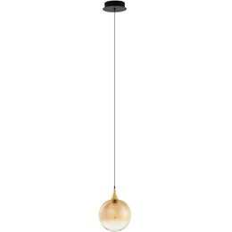 NOVA LUCE Pendelleuchte »ORENDA« LED-Modul 1 Stk. Warmweiß Schwarz & Gold
