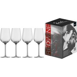 EISCH GERMANY Rotweinglas »Vinezza« bleifrei, 430 ml, 4-teilig transparent