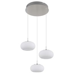 Globo LIGHTING LED-H&auml;ngeleuchte &raquo;QUINTARA&laquo; LED-Modul 1 Stk. Warmwei&szlig; Pendelleuchte, Essbereich, Wohnzimmer, k&uuml;rzbar, Glas