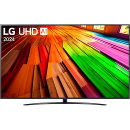 LG LED-Fernseher »75UT81006LA« 189 cm/75 ′′ Smart-TV schwarz Starker α5 Gen7 4K AI-Prozessor mit AI Sound Pro, AI Upscaling & Dynamic Tone Mapping...