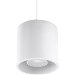 SOLLUX LIGHTING Hängeleuchte »ORBIS« GU10 1 Stk. leuchtet nieder Weiss 0