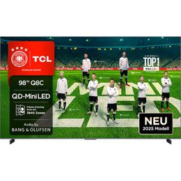 TCL Mini-LED-Fernseher »98Q8CX7« 248 cm/98 Smart-TV Audio von Bang & Olufsen, Smart TV, Apple TV, 144Hz, 4K, Dolby Vision schwarz 144 Hz NATIVES...