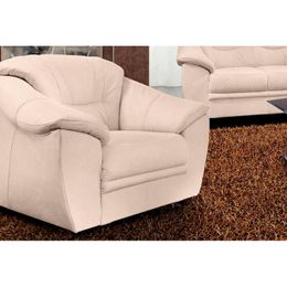 Sit & More sit&more Sessel &raquo;Savona, B: 103 cm&laquo; mit Federkern beige NaturLEDER : Bitte beachten Sie, dass Lederbez&uuml;ge mehr N&auml;hte aufweisen als Stoffbez&uuml;ge.;
