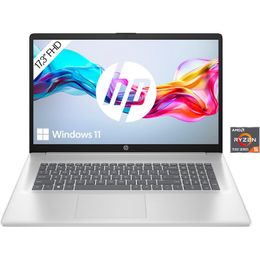 HP Notebook »17-cp2251ng« 43, 94 cm / 17, 3 ′′ AMD Ryzen 5 Radeon Graphics 512 GB SSD Natural Silver