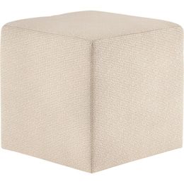 COTTA Hocker &raquo;Cuby&laquo; Sitzw&uuml;rfel, Cube, Sitzhocker beige 96% POLYESTER (PES) / 4% POLYAMID (PA)