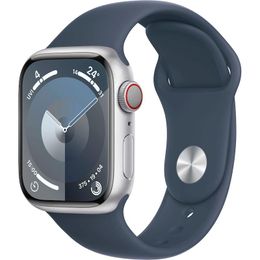 Apple Smartwatch »Watch Series 9 Aluminium« (4, 1 cm / 1, 61 ′′) Watch OS 10 Silber